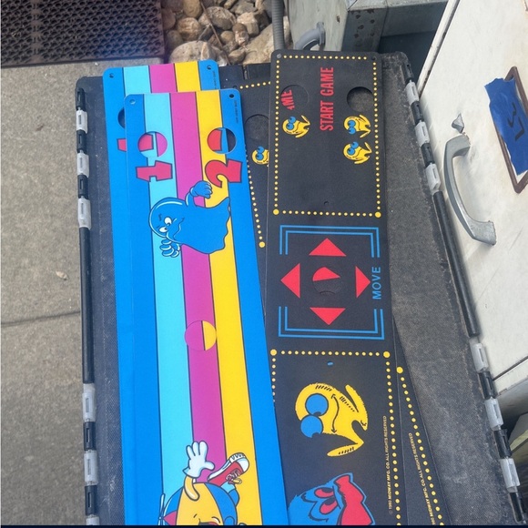 Other | Original New Old Stock Pac Man Baby Jr Pac Man Control Panel ...